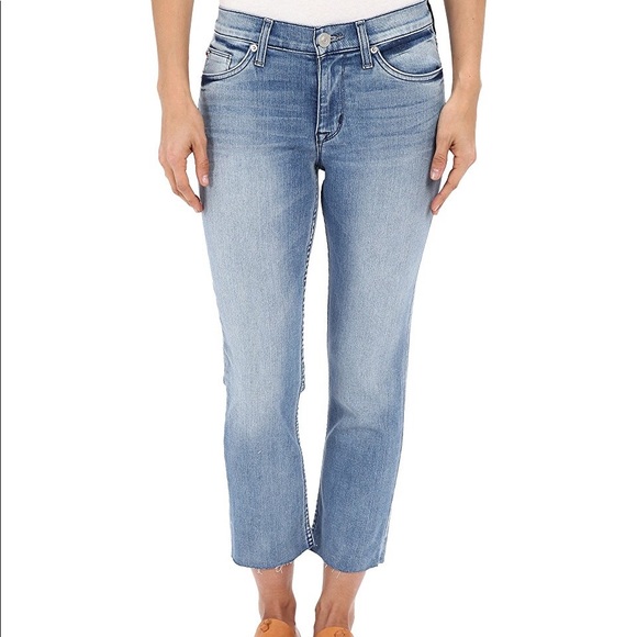 Hudson Jeans | Jeans | Hudson Fallen Crop With Raw Hem In Altair | Poshmark